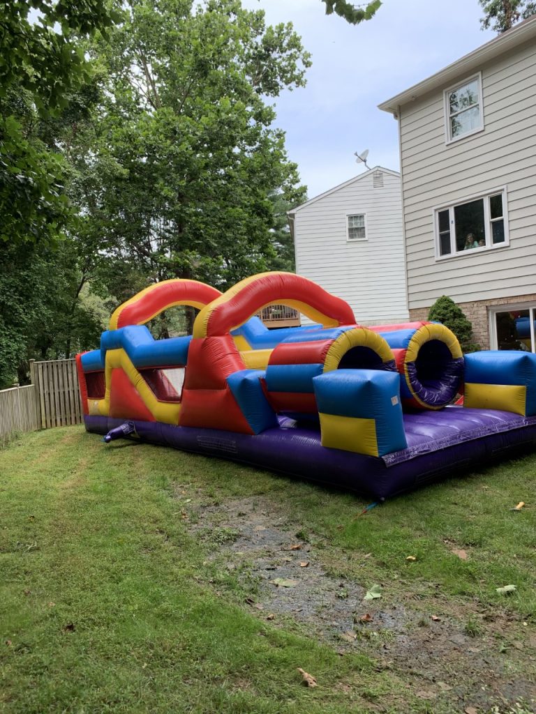 Backyard Obstacle Course - Backyard Inflatables