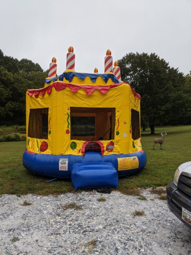 Birthday Cake - Backyard Inflatables