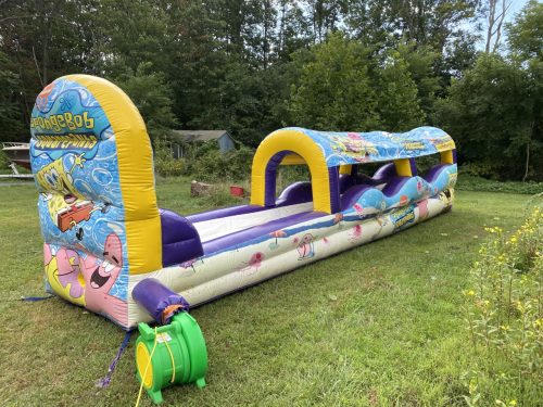 SpongeBob Slip N' Slide - Backyard Inflatables