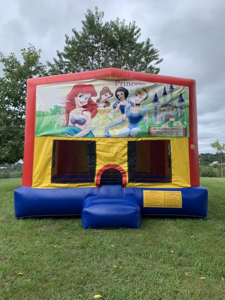 Disney Princess Moon Bounce - Backyard Inflatables